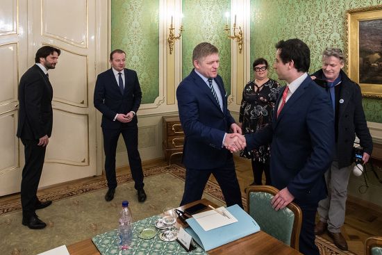 Marco Valli Robert Fico Robert Kalinak Editorial Stock Photo - Stock ...