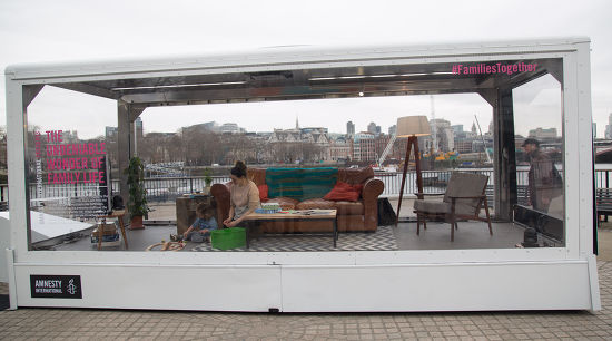 This Large Perspex Box Installation Celebrates Editorial Stock Photo ...