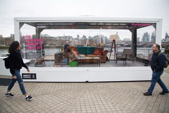 This Large Perspex Box Installation Celebrates Editorial Stock Photo ...