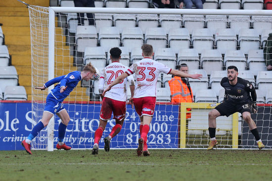 Charlie Kirk Crewe Alexandra Scores Second Editorial Stock Photo ...