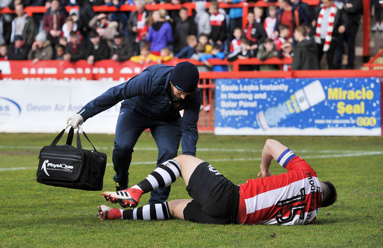 Jordan Mooretaylor Captain Exeter City Down Editorial Stock Photo ...