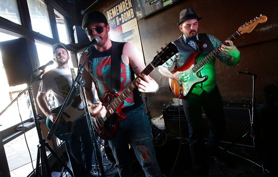 Band Rather Dashing Plays Inside Bar Editorial Stock Photo - Stock ...