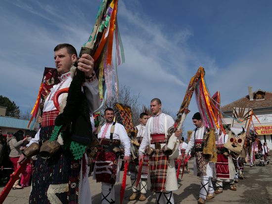 People Masked Kukeri Show Their Ritual Editorial Stock Photo - Stock ...