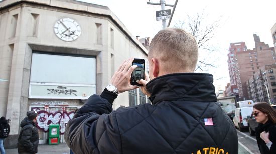 Banksy Hit Corner 14th Street 6th Editorial Stock Photo - Stock Image ...