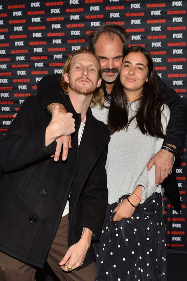 Austin Amelio Steven Ogg Alanna Masterson Editorial Stock Photo - Stock ...