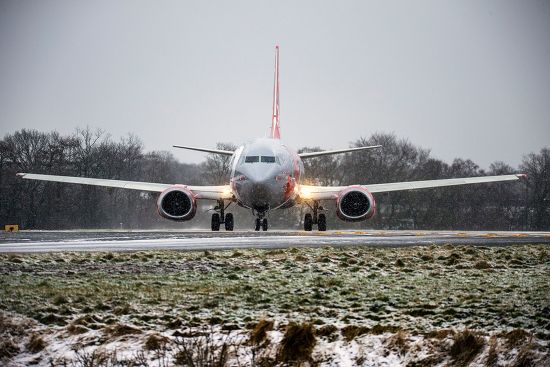 Jet 2 Aircraft Prepares Take Off Editorial Stock Photo - Stock Image ...