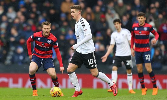 Tom Cairney Fulham Luke Freeman Queens Editorial Stock Photo - Stock ...
