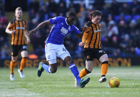 Wes Harding Birmingham City Harry Wilson Editorial Stock Photo - Stock ...