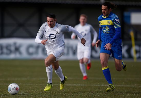 Torquay United Player Brett Williams Sets Editorial Stock Photo - Stock ...