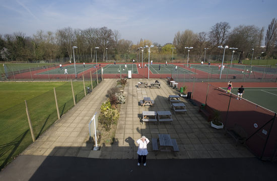 Brentham Tennis Club Ealing London Editorial Stock Photo - Stock Image ...
