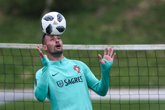 Portugals Goalkeeper Beto Action During Training Editorial Stock Photo ...