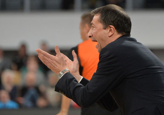 Coach Luca Banchi Brose Bamberg Reacts Editorial Stock Photo - Stock ...