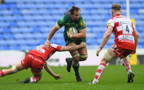 Arno Botha London Irish Action Against Editorial Stock Photo - Stock ...