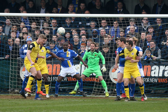 Gareth Dean Brackley Goes Close During Editorial Stock Photo - Stock ...