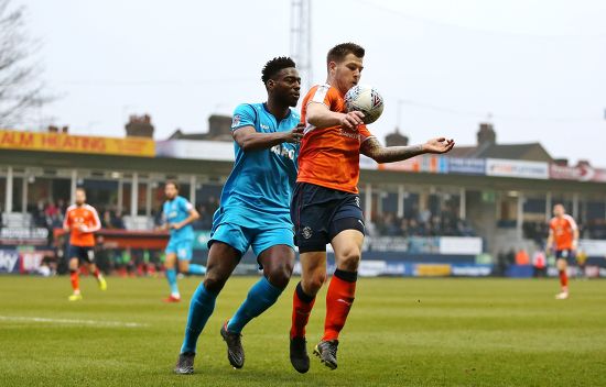 James Collins Luton Town Battles Ricardo Editorial Stock Photo - Stock ...