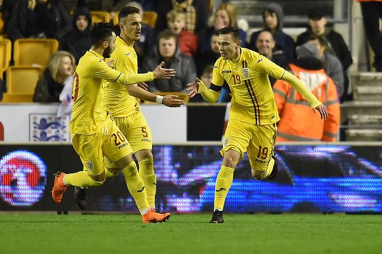 Valentin Costache Romania Celebrates His Goal Editorial Stock Photo ...