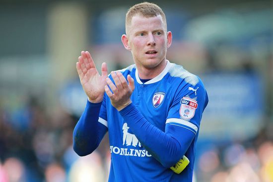 Chesterfield Defender Alex Whitmore 33 Claps Editorial Stock Photo ...