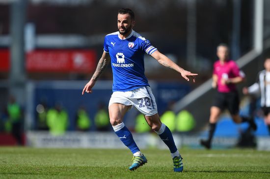 Chesterfield Midfielder Robbie Weir 28 During Editorial Stock Photo ...