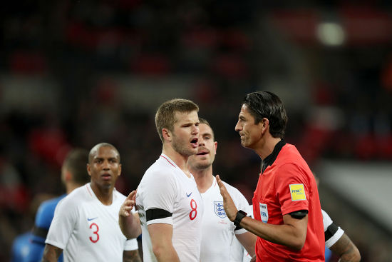 Eric Dier England Argues Referee Deniz Editorial Stock Photo - Stock ...