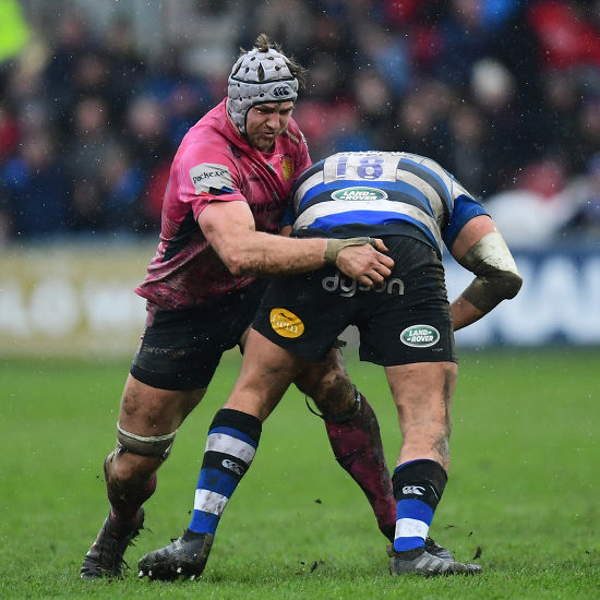 Toby Salmon Exeter Chiefs Tackles Victor Editorial Stock Photo - Stock ...