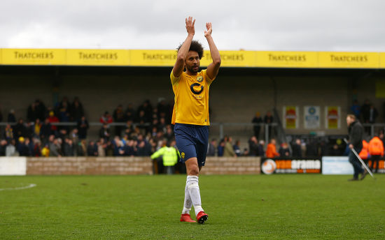 Josh Gowling Torquay United Claps Fans Editorial Stock Photo - Stock ...