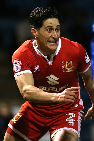 George Williams Celebrates Scoring Mk Dons Editorial Stock Photo ...