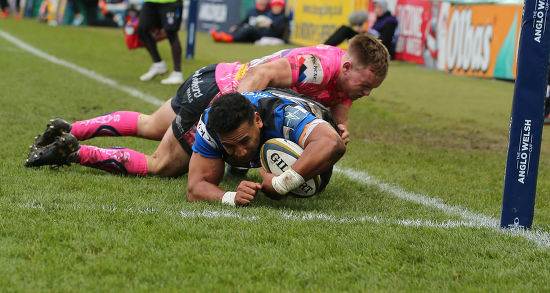 Cooper Vuna Bath Rugby Goes Over Editorial Stock Photo - Stock Image ...