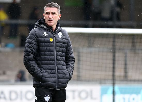 Bury Manager Ryan Lowe Looks Pitch Editorial Stock Photo - Stock Image ...