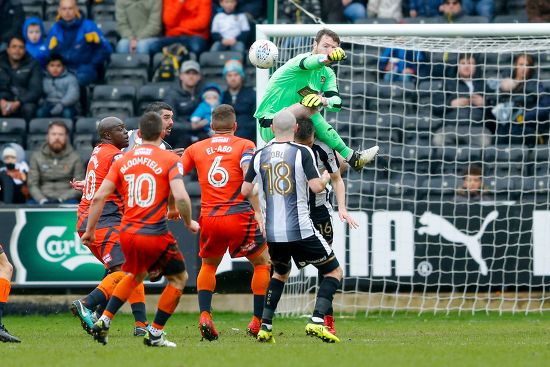 Notts County Goalkeeper Adam Collin 1 Editorial Stock Photo - Stock ...
