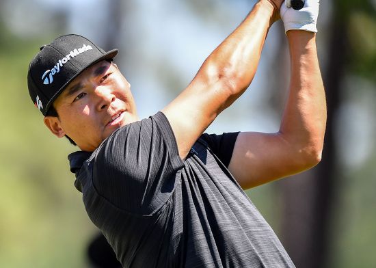 Xinjun Zhang Action During Houston Open Editorial Stock Photo - Stock ...