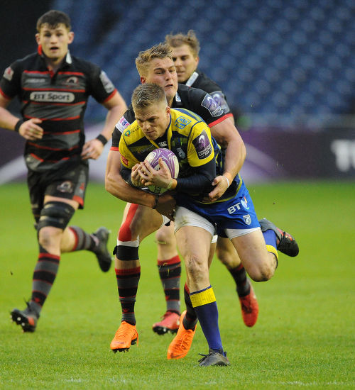 Garteth Anscombe Cardiff Full Back Brought Editorial Stock Photo ...