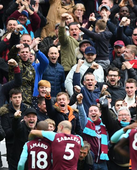 Home Fans Celebrate Opening Goal Scored Editorial Stock Photo - Stock ...