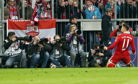 James Rodriguez Celebration 20 Sport Football Editorial Stock Photo ...