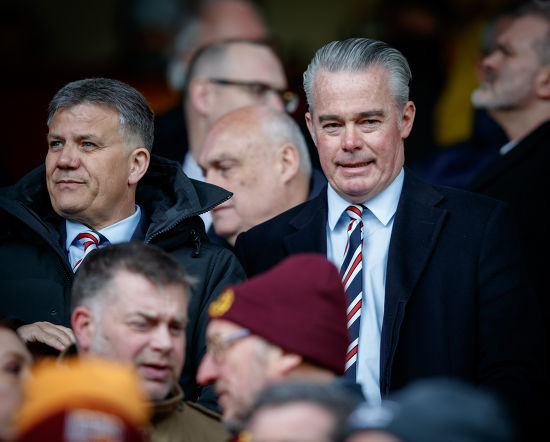Rangers Director Paul Murray Stand Editorial Stock Photo - Stock Image ...
