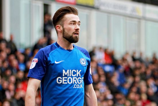 Peterborough United Midfielder Gwion Edwards 7 Editorial Stock Photo ...