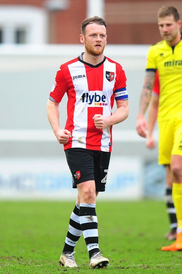 Jake Taylor Exeter City Celebrates After Editorial Stock Photo - Stock ...