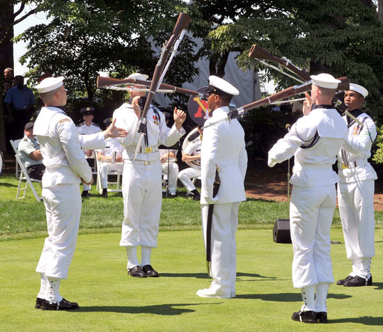 Us Navy Ceremonial Guard Drill Team Editorial Stock Photo - Stock Image ...