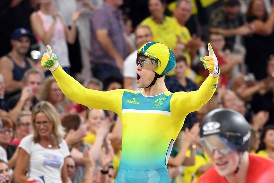 Matt Glaetzer Australia Celebrates Winning Gold Editorial Stock Photo ...