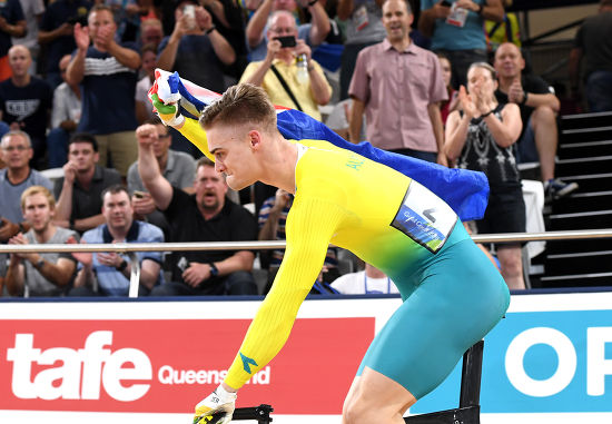 Matt Glaetzer Australia Celebrates Winning Gold Editorial Stock Photo ...