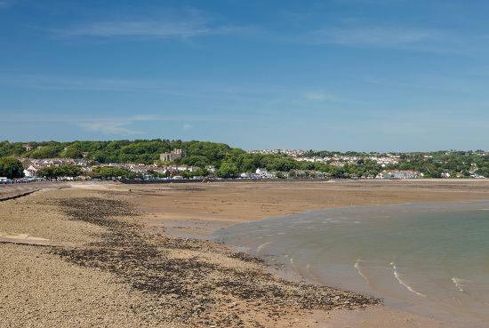 Mumbles Sea Front Swansea Bay South Editorial Stock Photo - Stock Image ...