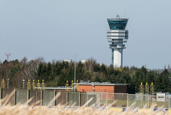 View Control Tower Brussels National Airport Editorial Stock Photo ...