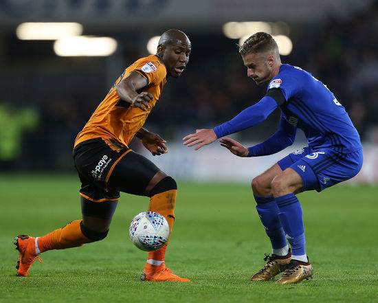 Benik Afobe Wolves Tackled By Joe Editorial Stock Photo - Stock Image ...