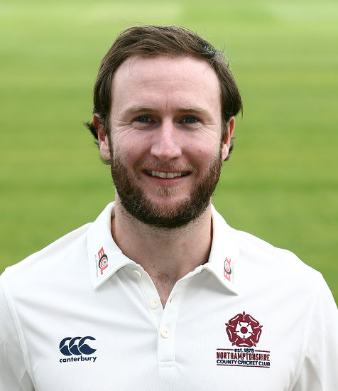 Alex Wakely Northamptonshire Ccc Editorial Stock Photo - Stock Image ...