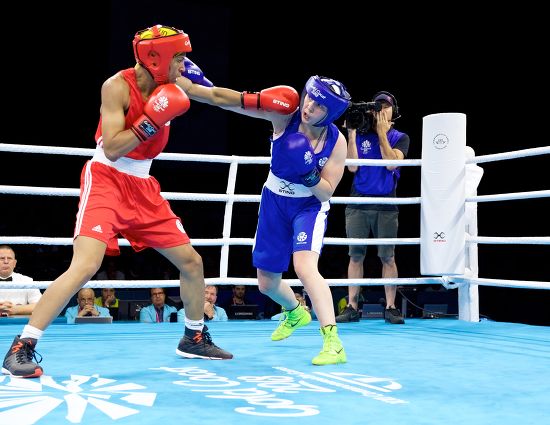 Boxing Team Scotland First Female Boxer Editorial Stock Photo - Stock ...