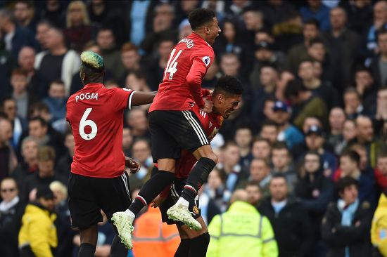 Paul Pogba Jesse Lingard Celebrate Their Editorial Stock Photo - Stock ...