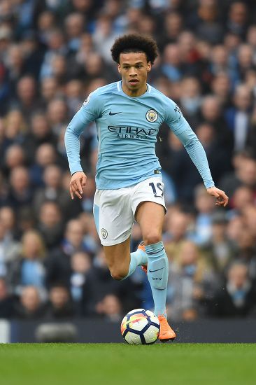 Leroy Sane Manchester City Editorial Stock Photo - Stock Image ...