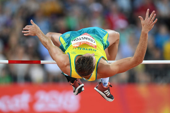Kyle Cranston Australia Action During High Editorial Stock Photo ...