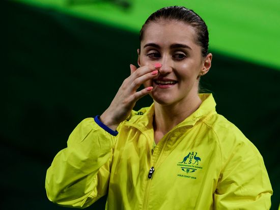 Alexandra Eade Australia Looks Emotional After Editorial Stock Photo ...