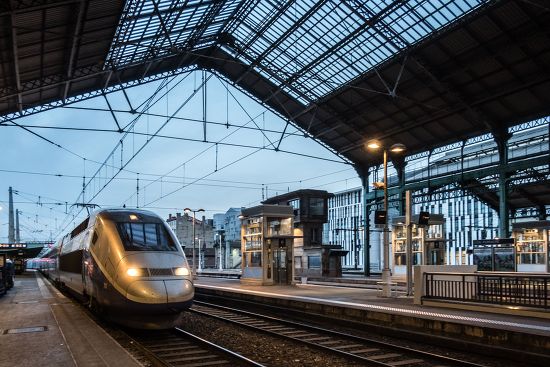 Lyon Perrache Railway Station Lyon French Editorial Stock Photo - Stock ...