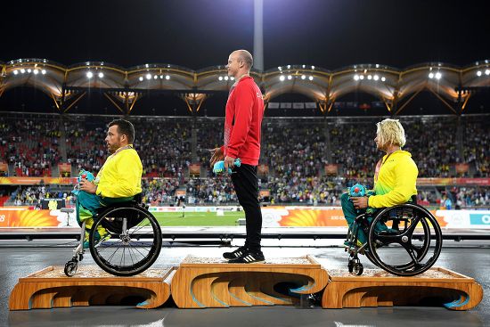 Alexander Dupont Kurt Fearnley Jake Lappin Editorial Stock Photo ...